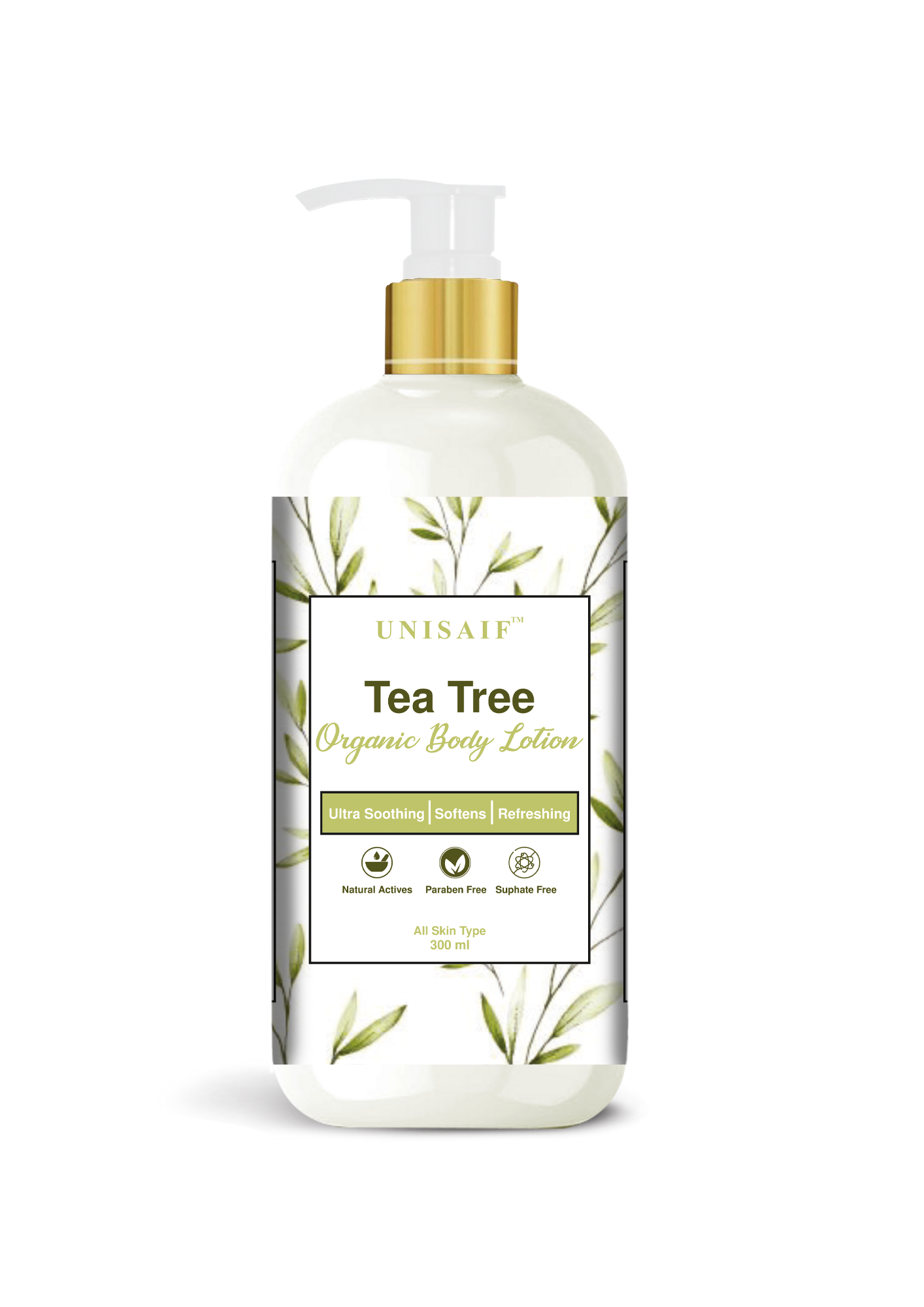 Tea Tree Body Lotion 300ml – UNISAIF - USA